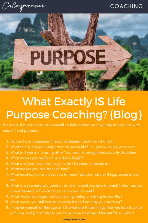What Exactly IS Life Purpose Coaching?